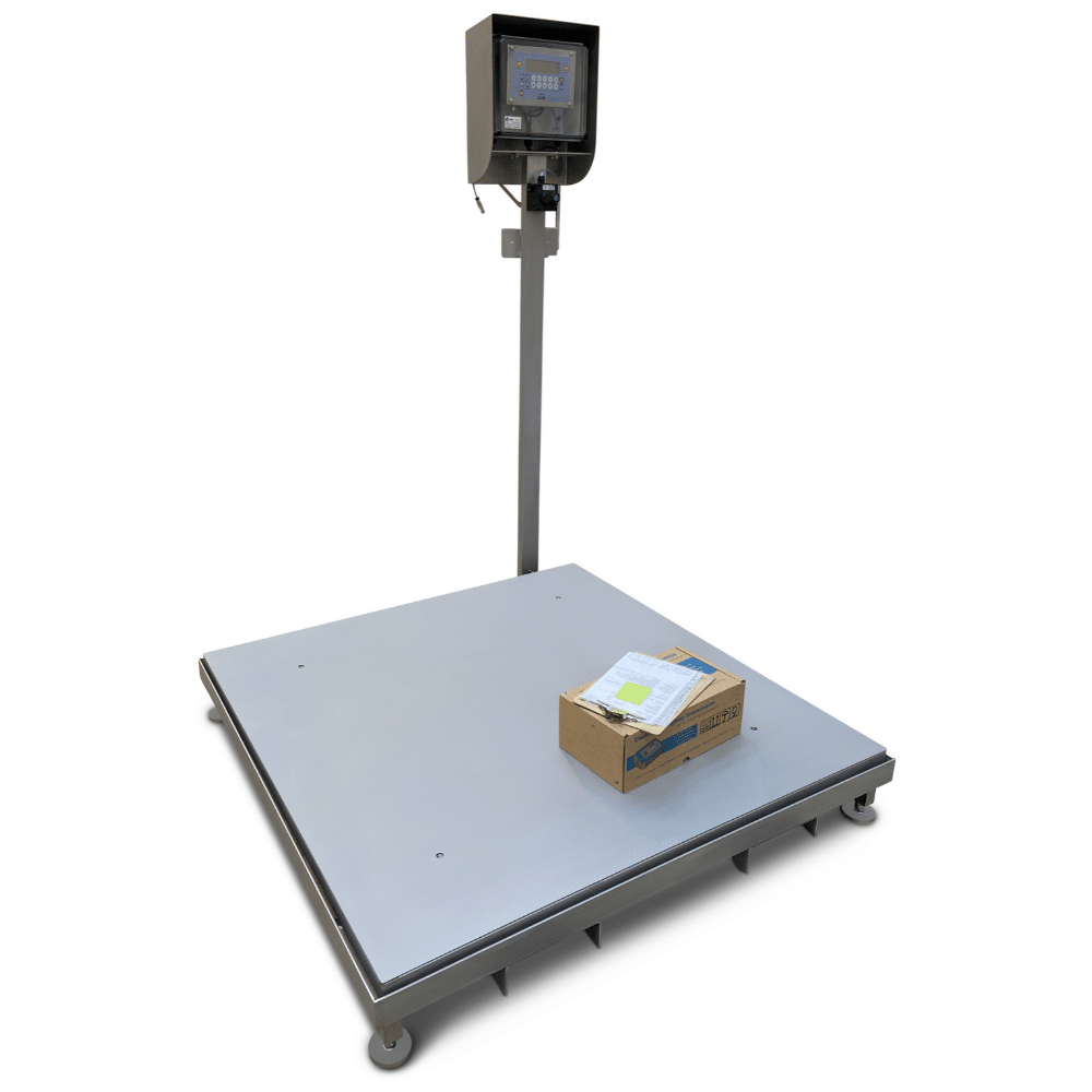 FLPS Portable Floor Scale - IBC Scales - MWS Weighing Solutions