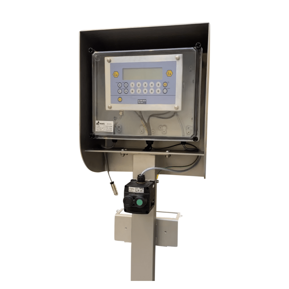 FLPS Portable Floor Scale - IBC Scales - MWS Weighing Solutions