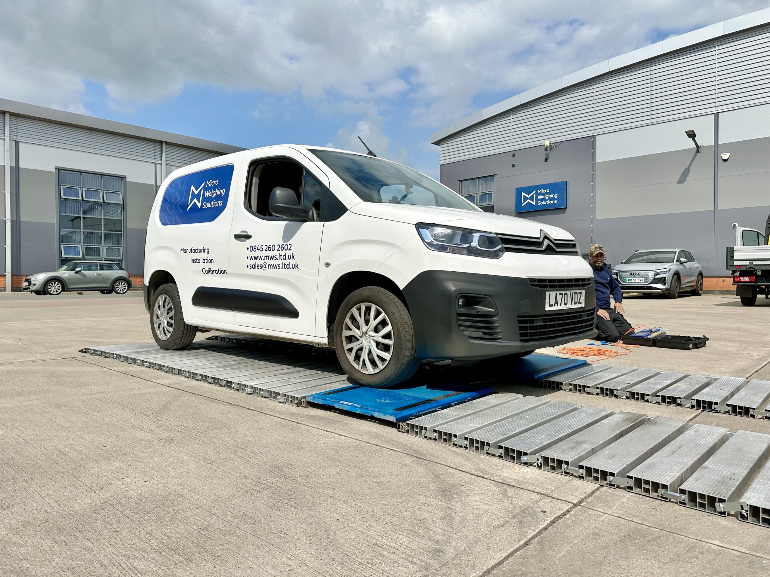 Portable Vehicle Weigh Pads | Axle Weighing Plates | Dini Argeo | MWS Ltd