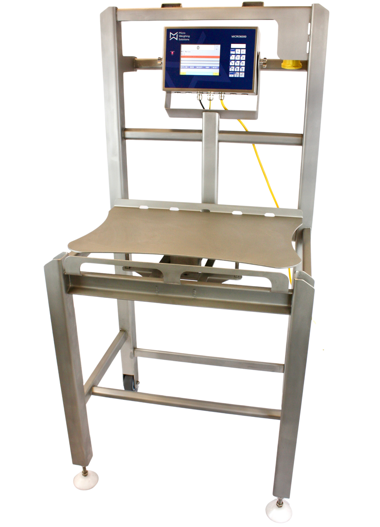 MCN 6000 Hygenic Stainless Steel Mobile Weighing Station - MWS Weighing ...