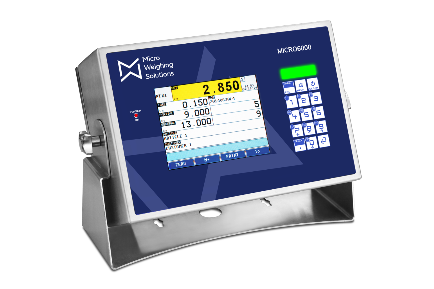 Micro 6000 Weighing Terminal - MWS Weighing Solutions
